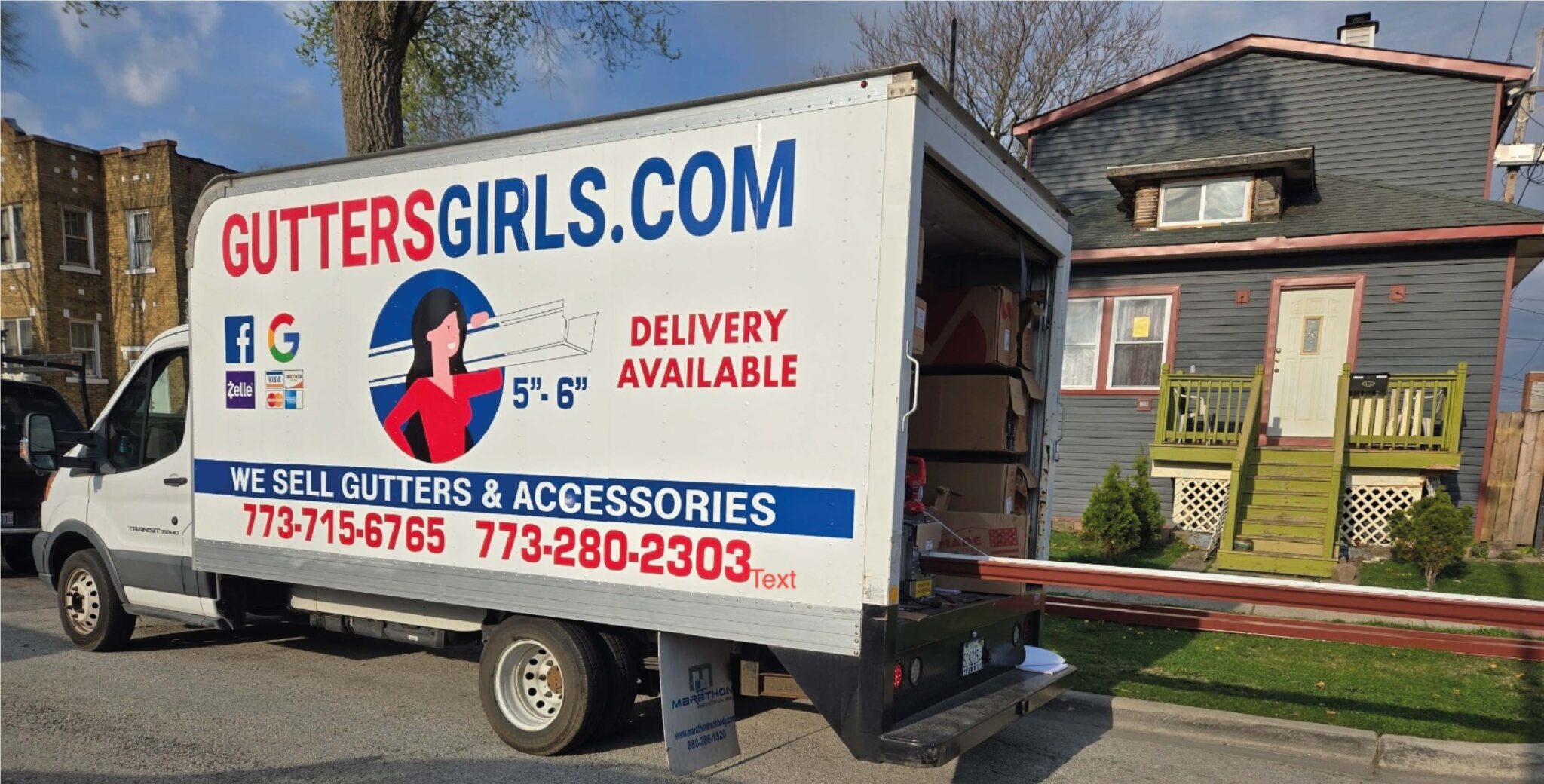 Seamless Gutters Delivery | On-site Gutter Supply | Chicago Il